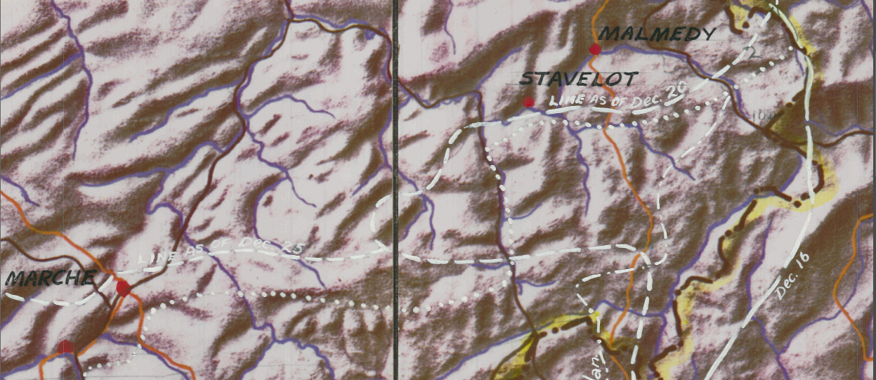 Ardennes Counteroffensive (Battle of the Bulge) with Topography Battle