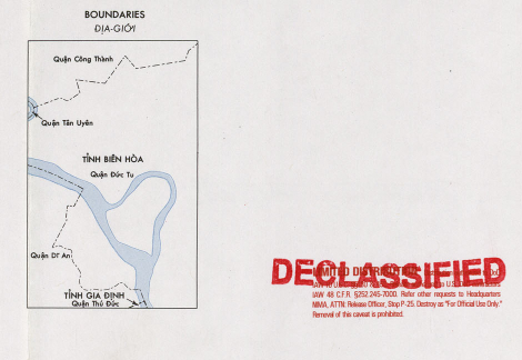 Bien Hoa 1:12,500 Topographical Map – Battle Archives