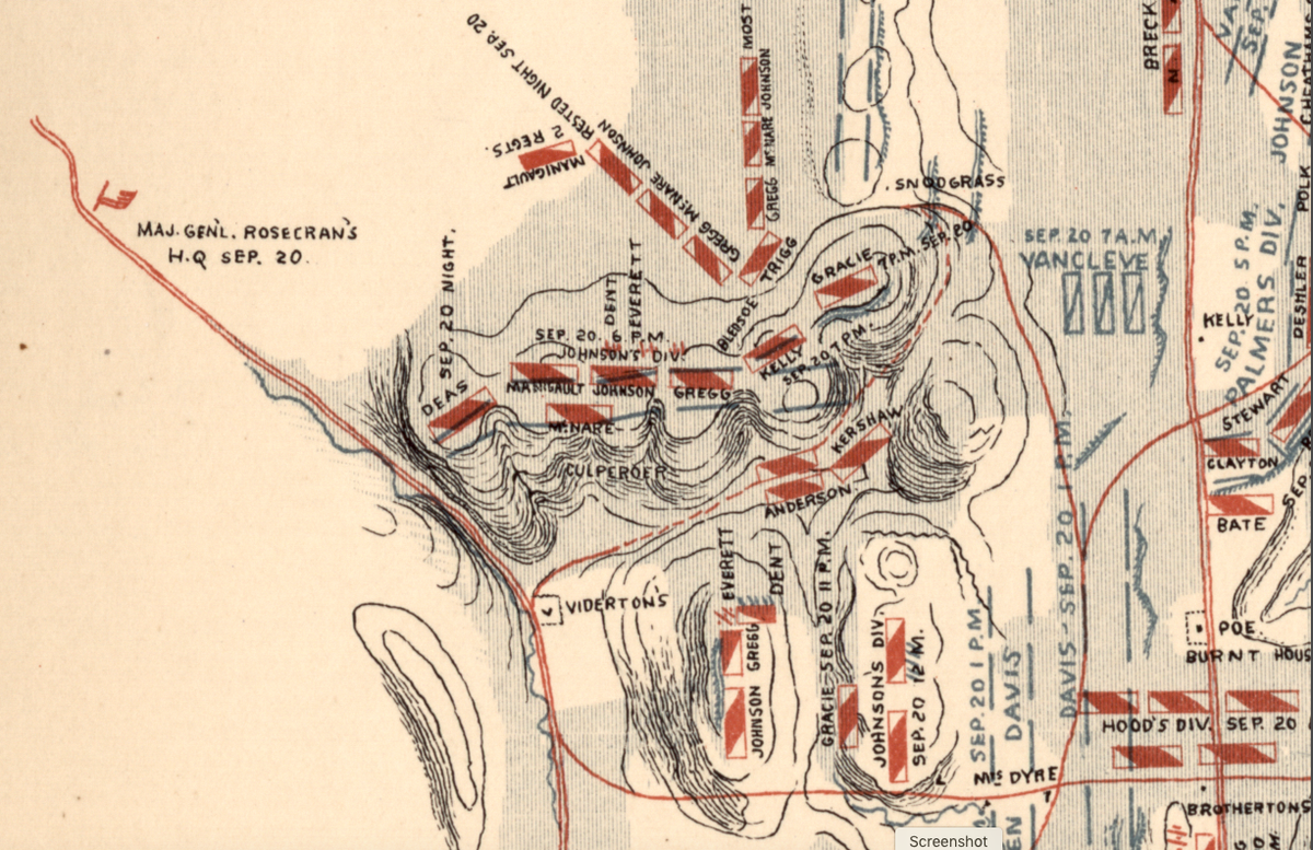 Chattanooga Civil War Battle Map Battle Of Shiloh Civil War Western
