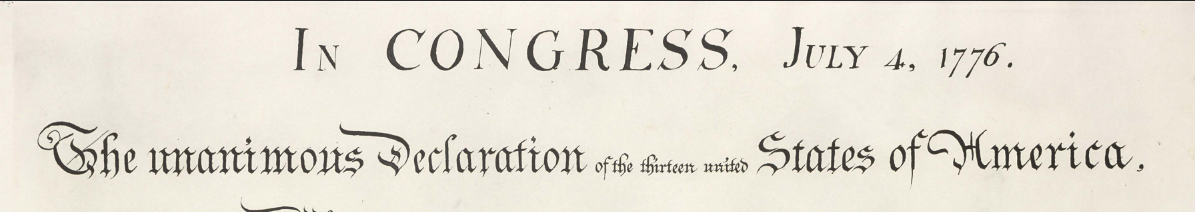 Declaration of Independence-1823 W. Stone etching – Battle Archives