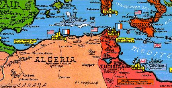 Map European Theater Of Operations European Theater Of Operations