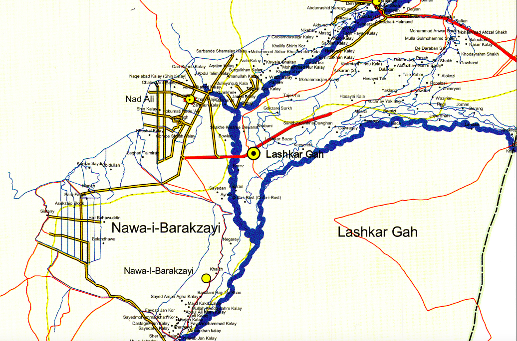 Helmand Province, Afghanistan – 2003 Provincial Map – Battle Archives