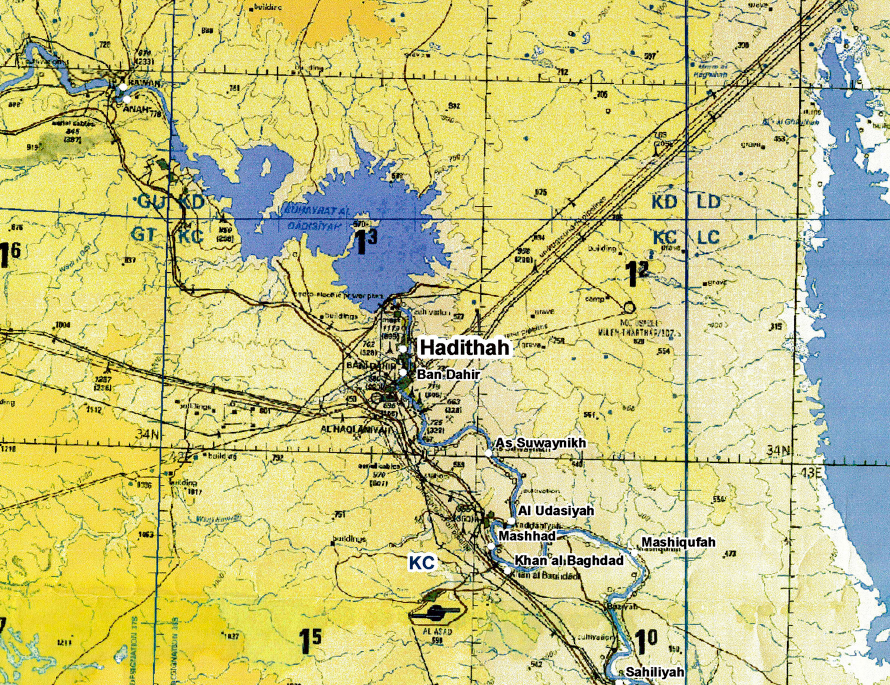 Iraq 2005 Northern Provinces Topographical Map