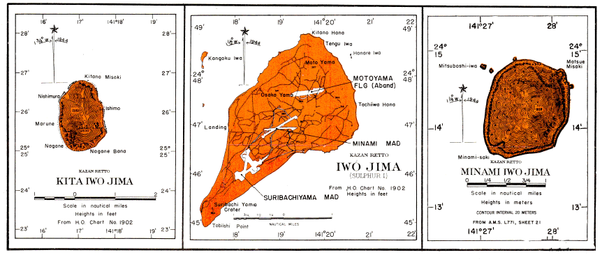 Iwo Jima and Bonin Islands, Japan – 1945 Regional Operations Battle Ma