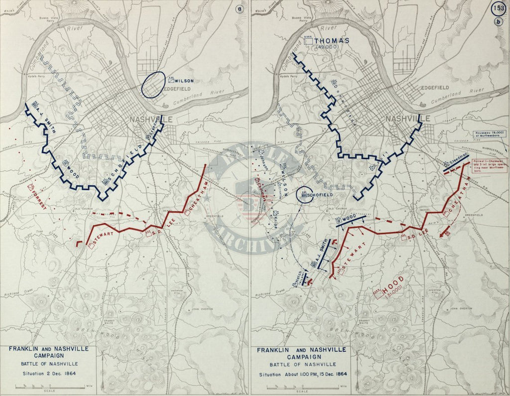 Nashville Tennessee Civil War Map Map Of The Battlefield Of Franklin,