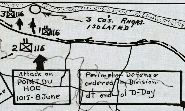 Normandy Hand Drawn Beachhead Battle Map – Battle Archives
