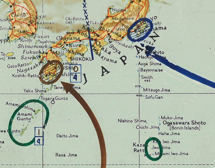 Operation Downfall Planning Battle Map – Battle Archives