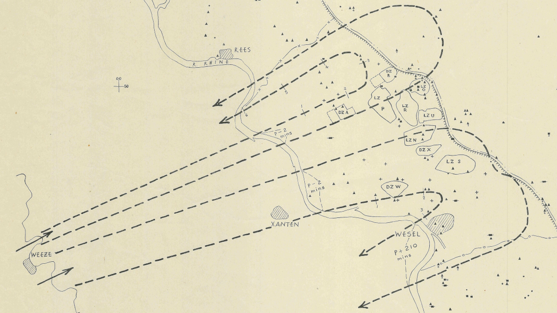 Operation Varsity Drop Zones Battle Map – Battle Archives