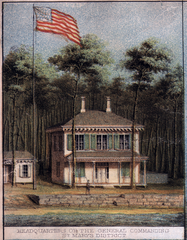 Point Lookout, Maryland POW Camp Drawing – Battle Archives