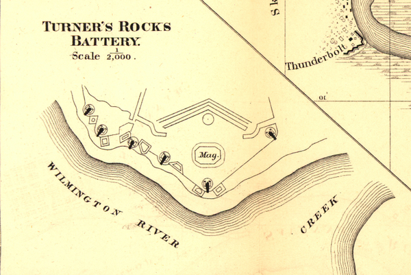 Savannah, Georgia 1865 Battle Map – Battle Archives