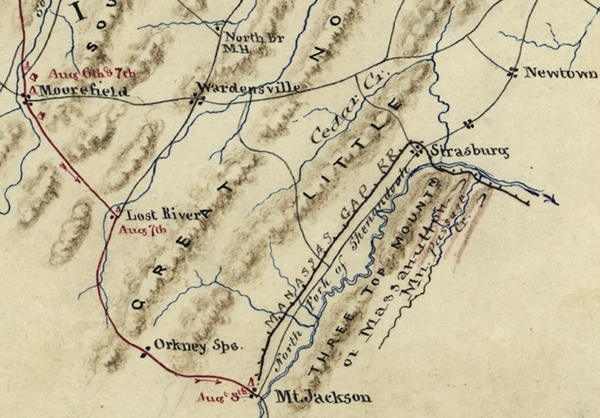 Shenandoah Valley Campaign 1864 Battle Map – Battle Archives