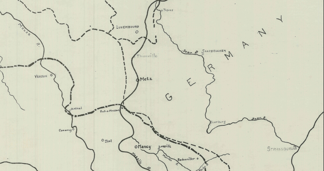 Spring Offensive (German) 1918 Battle Map – Battle Archives