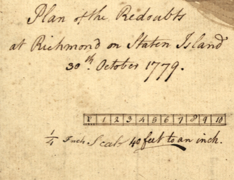 Staten Island, New York 1779 Battle Map