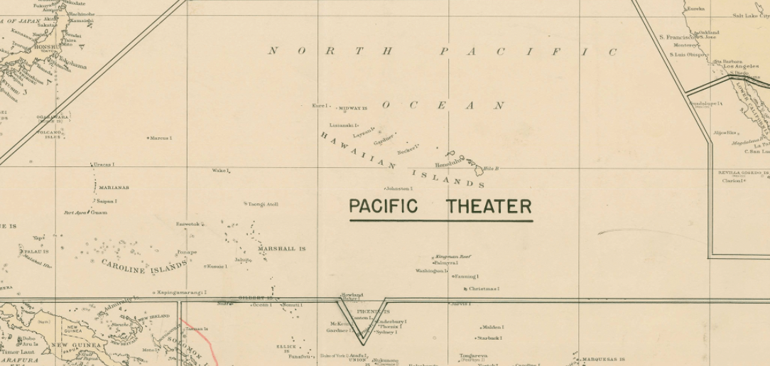 War Theaters Map of World War II – Battle Archives
